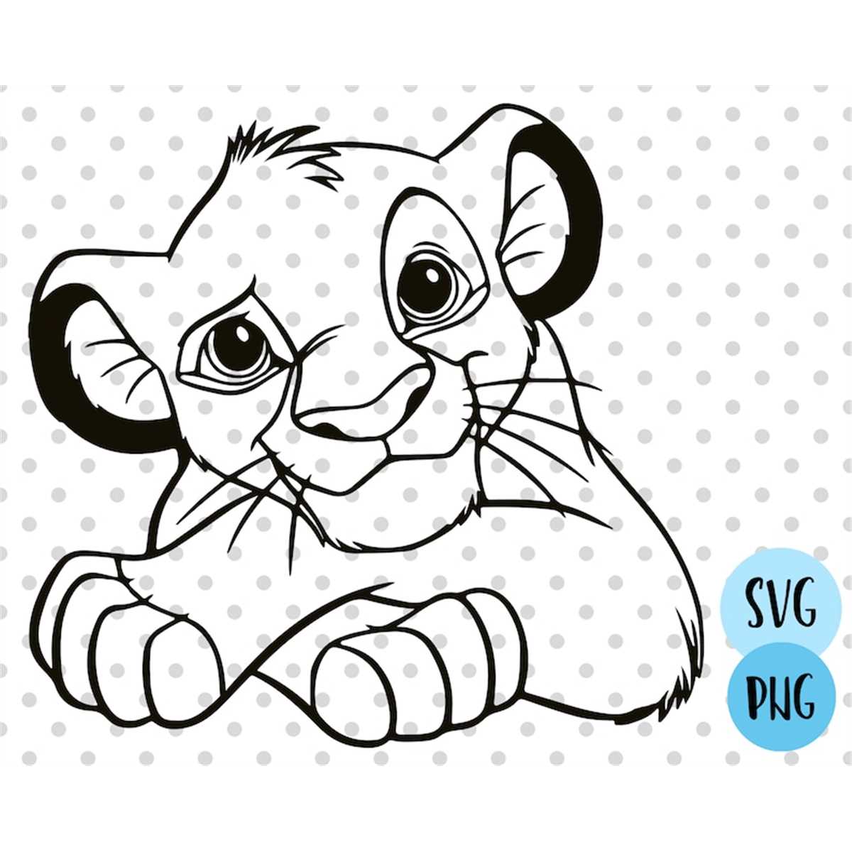 Lion Cub svg, Lion svg, - Inspire Uplift