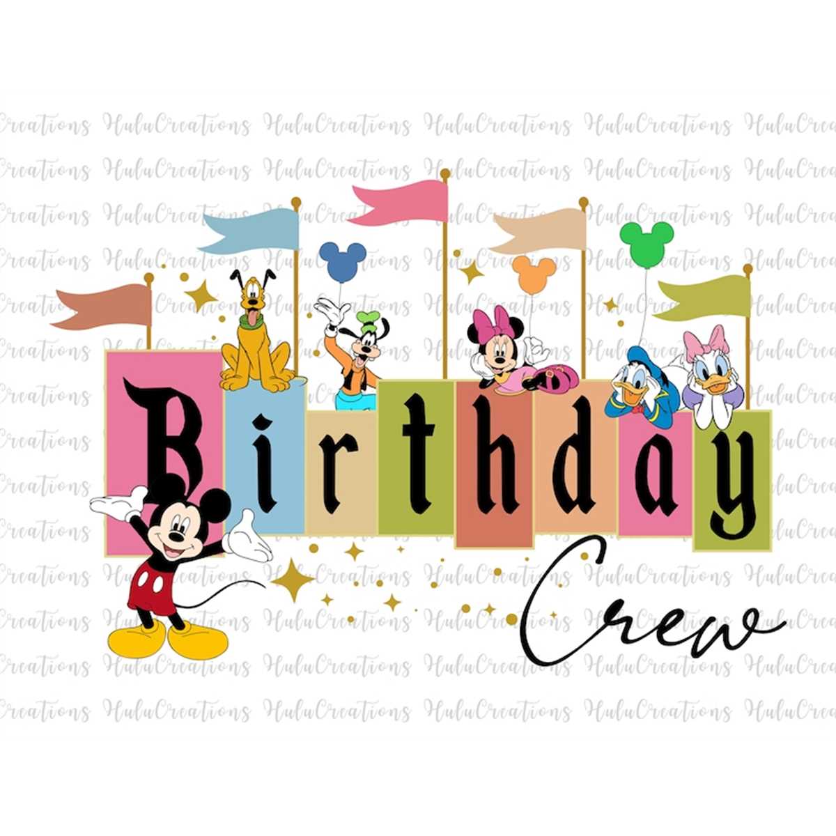 Birthday Crew Svg Png, Happy Birthday Svg, Family Vacation S - Inspire ...
