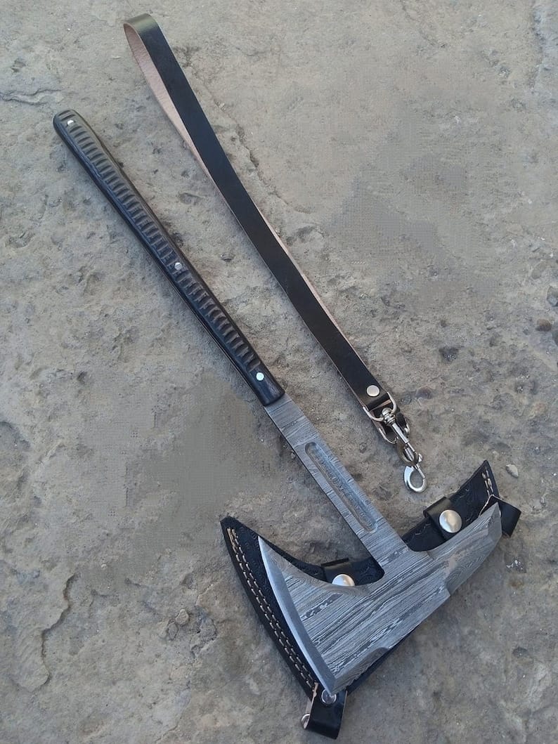 Custom Handmade Tomahawk axe, Hand forged Throwing hatchet, - Inspire ...
