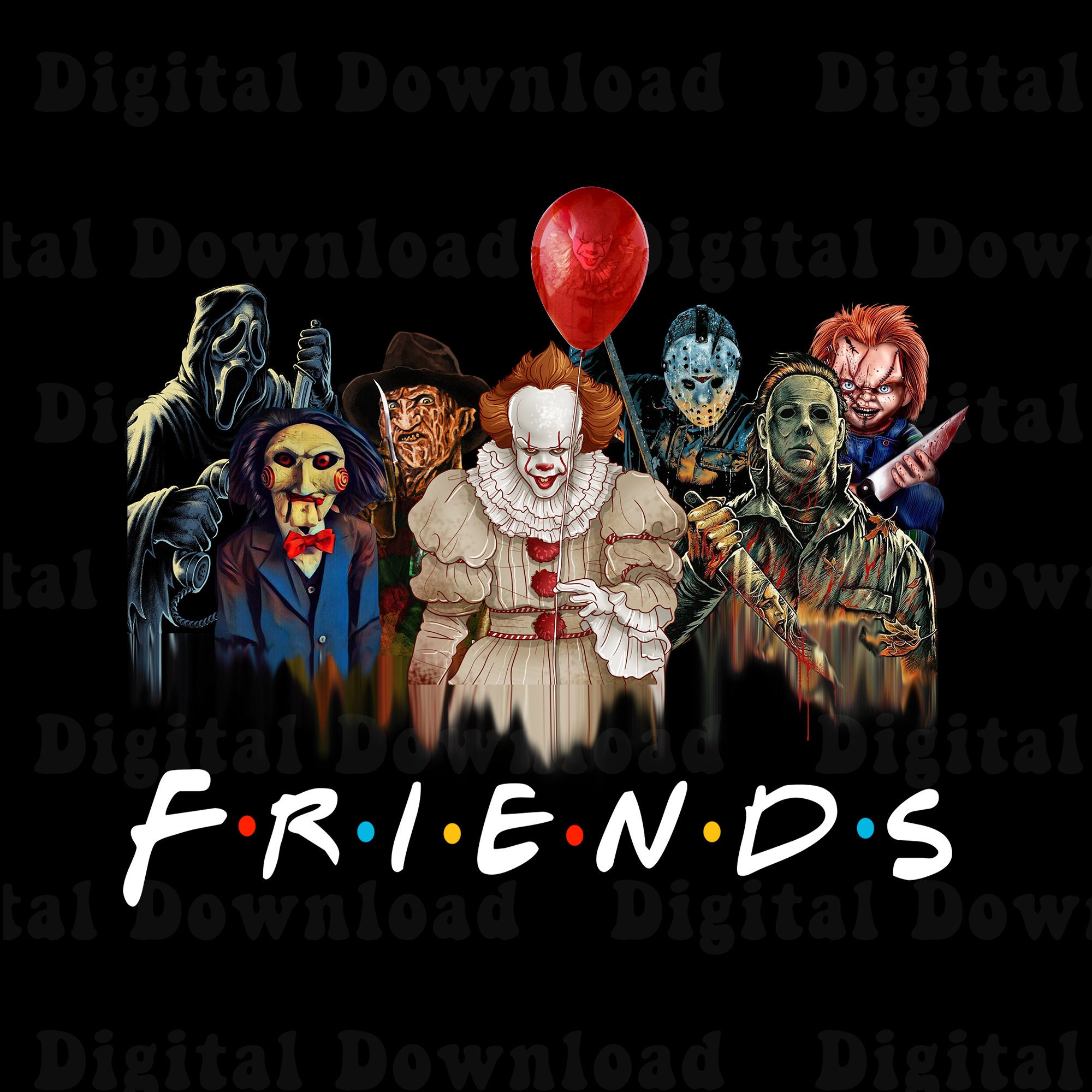 Horror Characters Png, Horror Friends Png, Halloween Movie C | Inspire ...