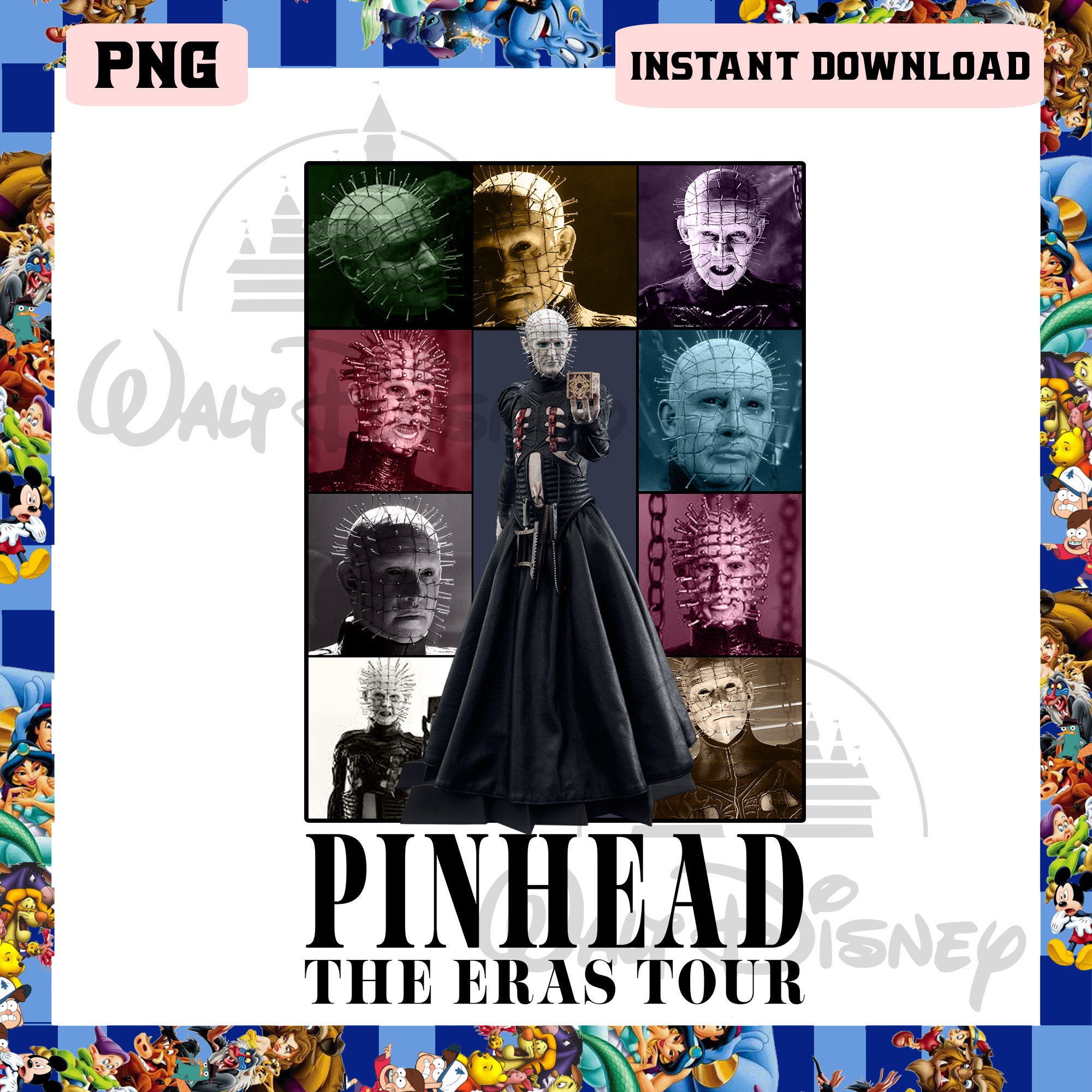 Pinhead Eras Tour Png, Horror Character Png, Halloween Movie | Inspire ...
