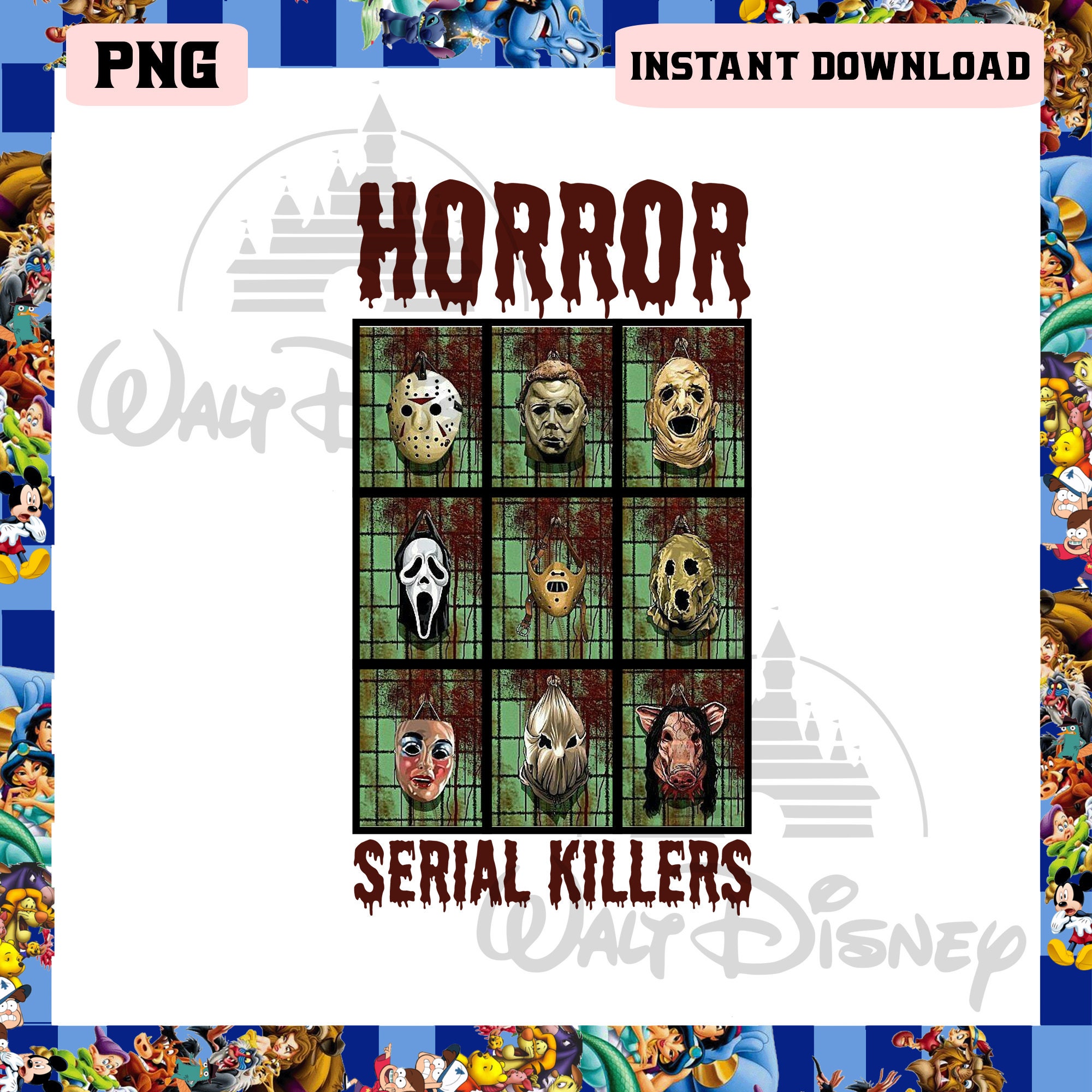 Horror Serial Killers Halloween Png, Halloween Movie Killer | Inspire ...