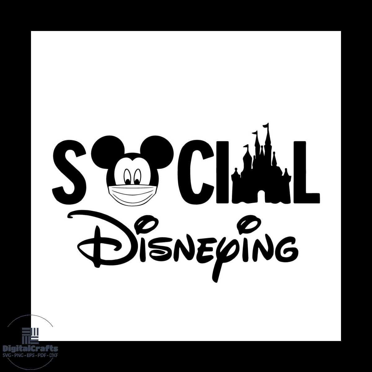 Social Disneying Mickey Mouse Svg, Disney Svg, Mickey Mouse | Inspire ...