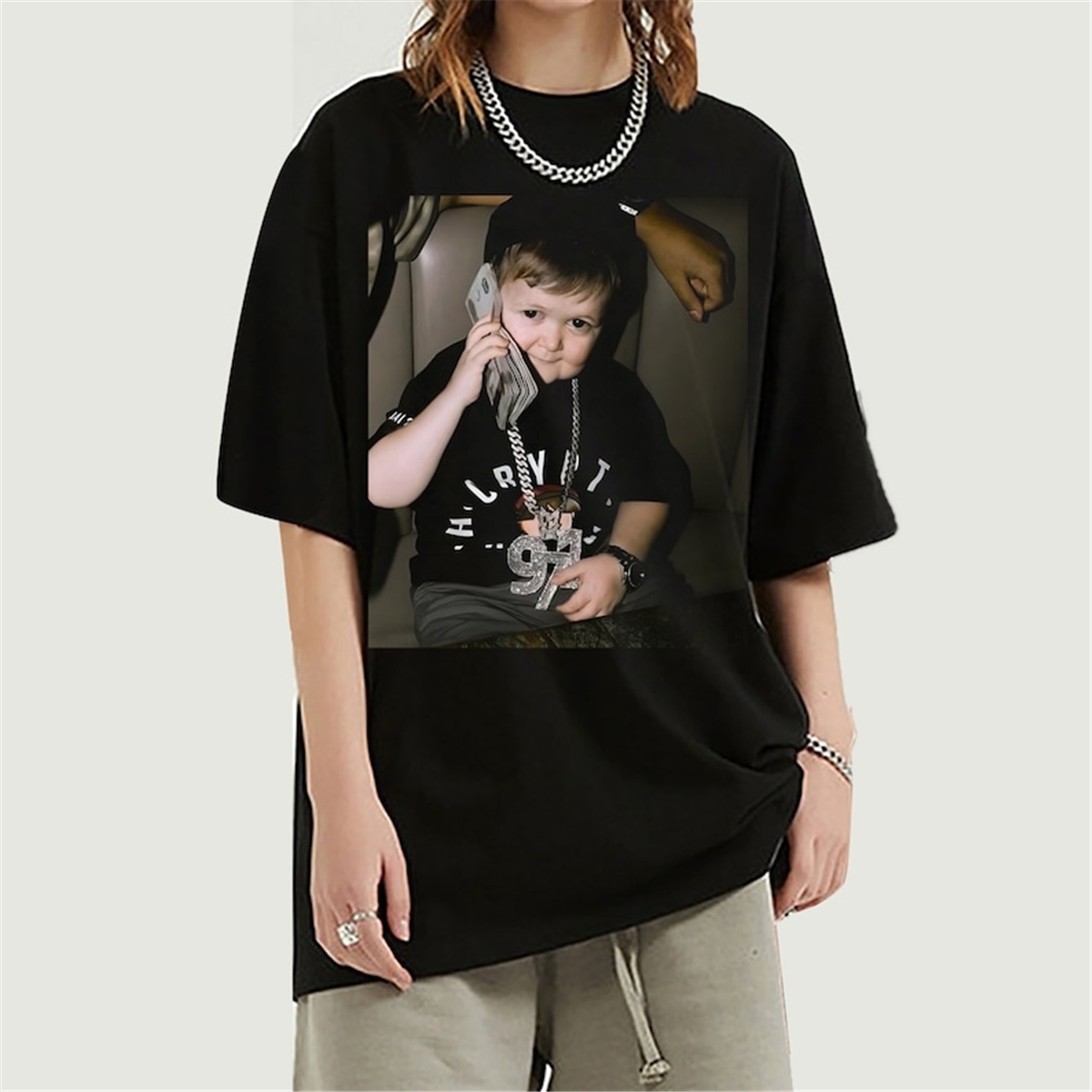 Hasbulla Magomedov T-shirt, Mini Khabib Meme T-shirt, Hasbul | Inspire ...