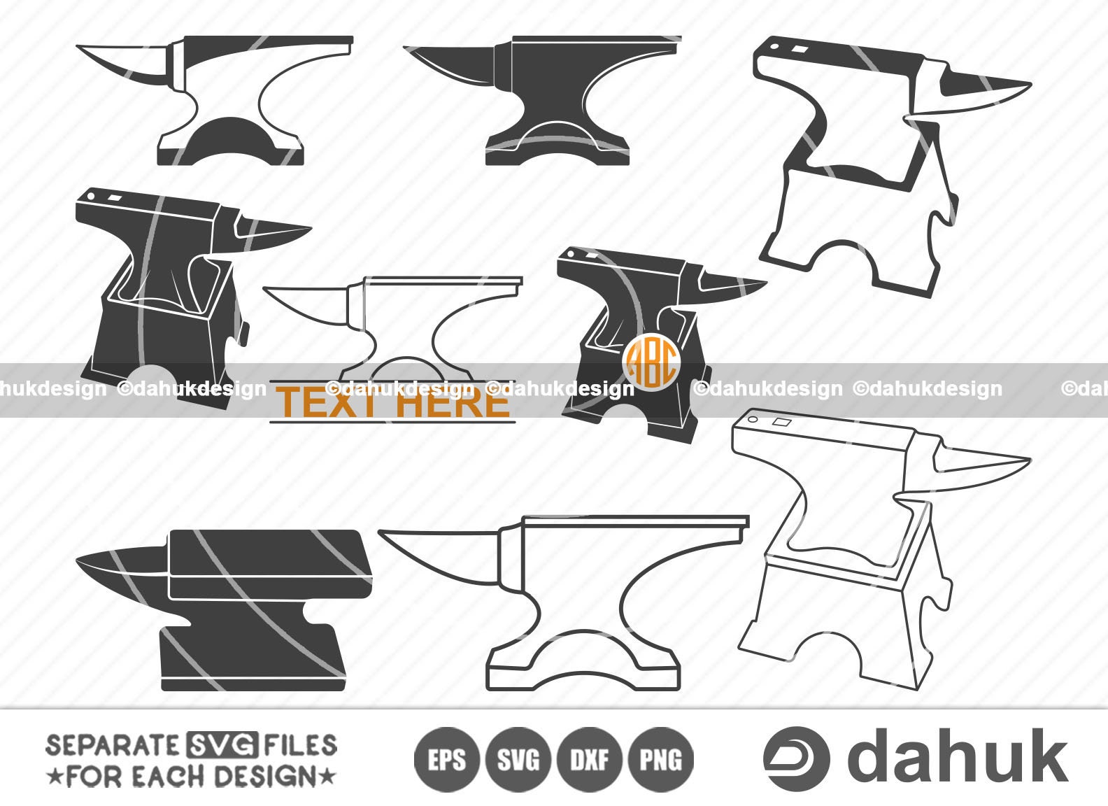 Anvil SVG, Anvil Icons, Anvil Vector, Blacksmith SVG, Forged - Inspire ...