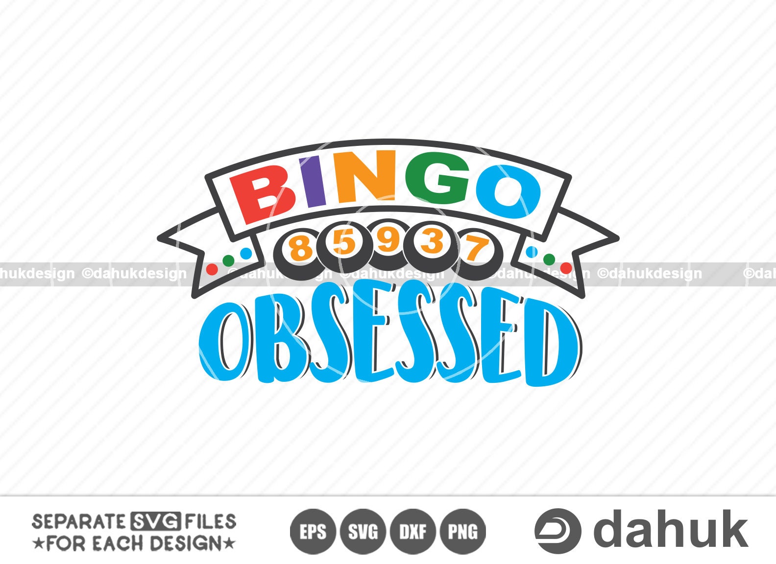 Bingo Obsessed SVG, Bingo funny quotes svg, Bingo design svg - Inspire ...