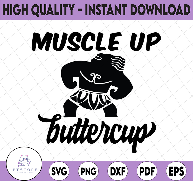Moana Muscle up Buttercup svg,Disney Mickey and Minnie svg,D - Inspire ...