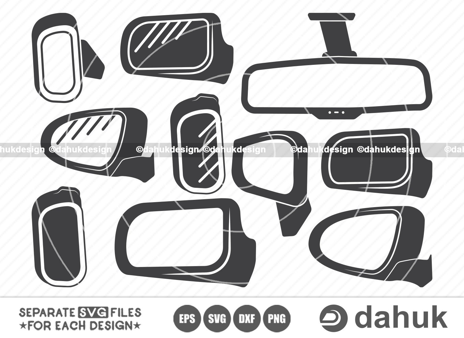 rear view mirror svg - Inspire Uplift