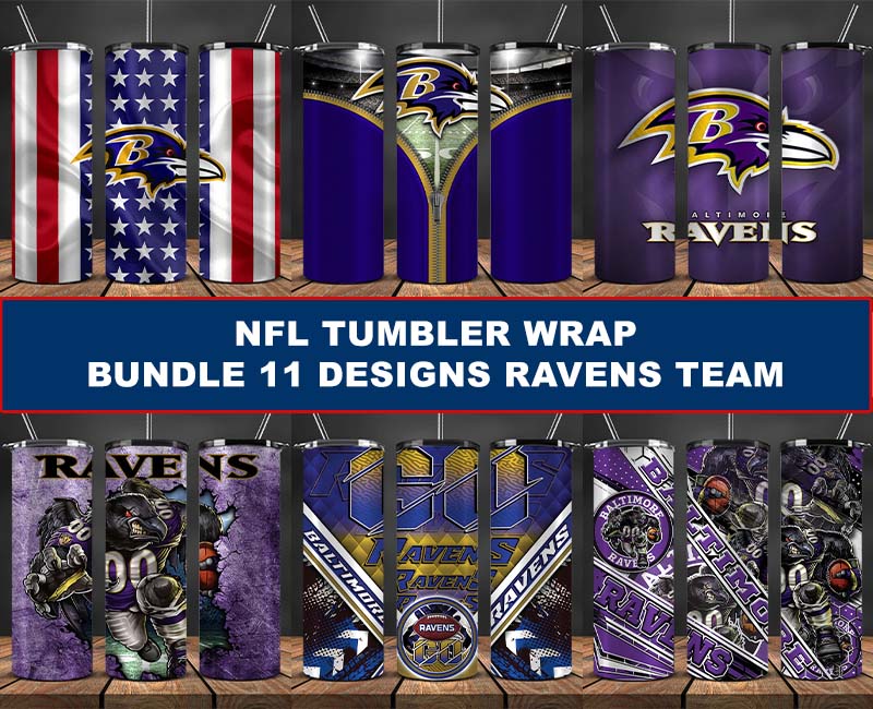 Ravens Tumbler Wrap , Football Tumbler Png ,Nfl Tumbler Wrap | Inspire ...
