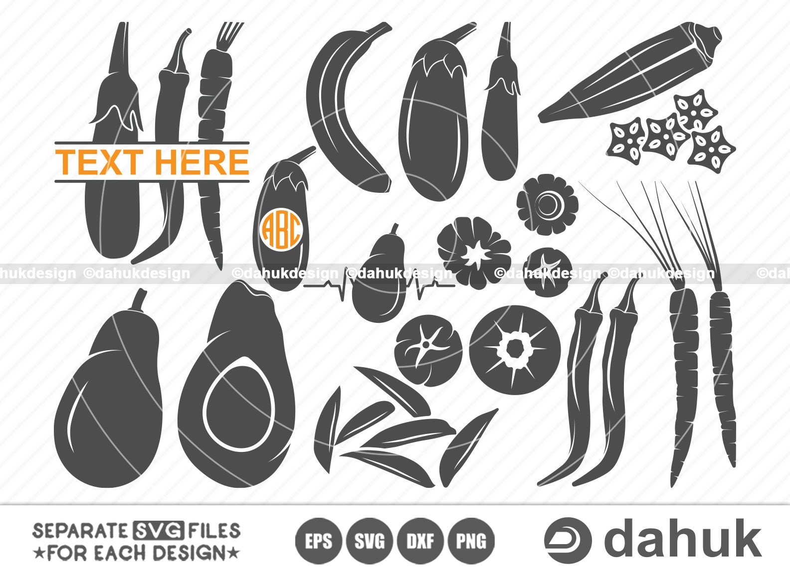 vegetable svg - Inspire Uplift