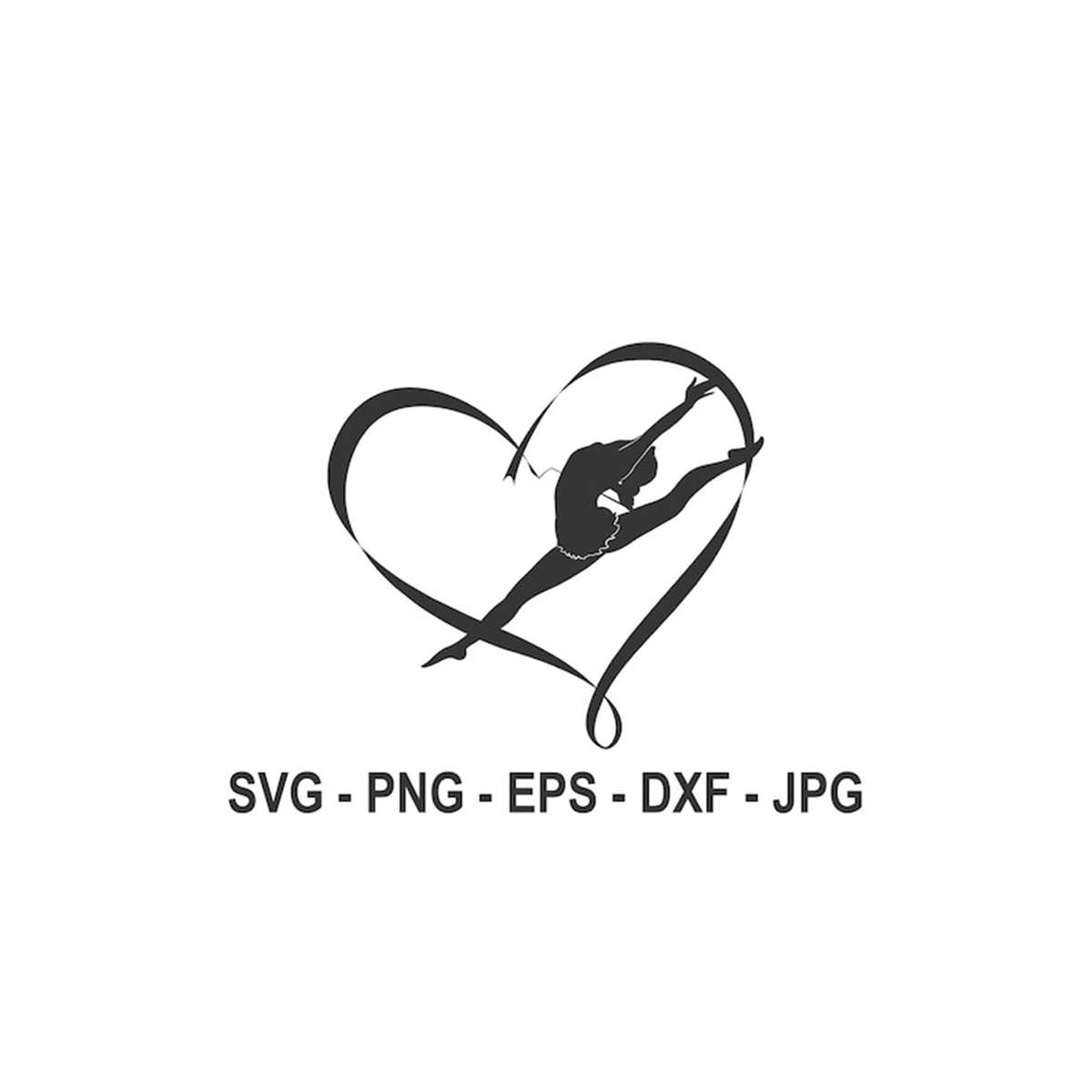 Gymnast svg,Rhythmic gymnastic svg, Instant Download,SVG, PN | Inspire ...