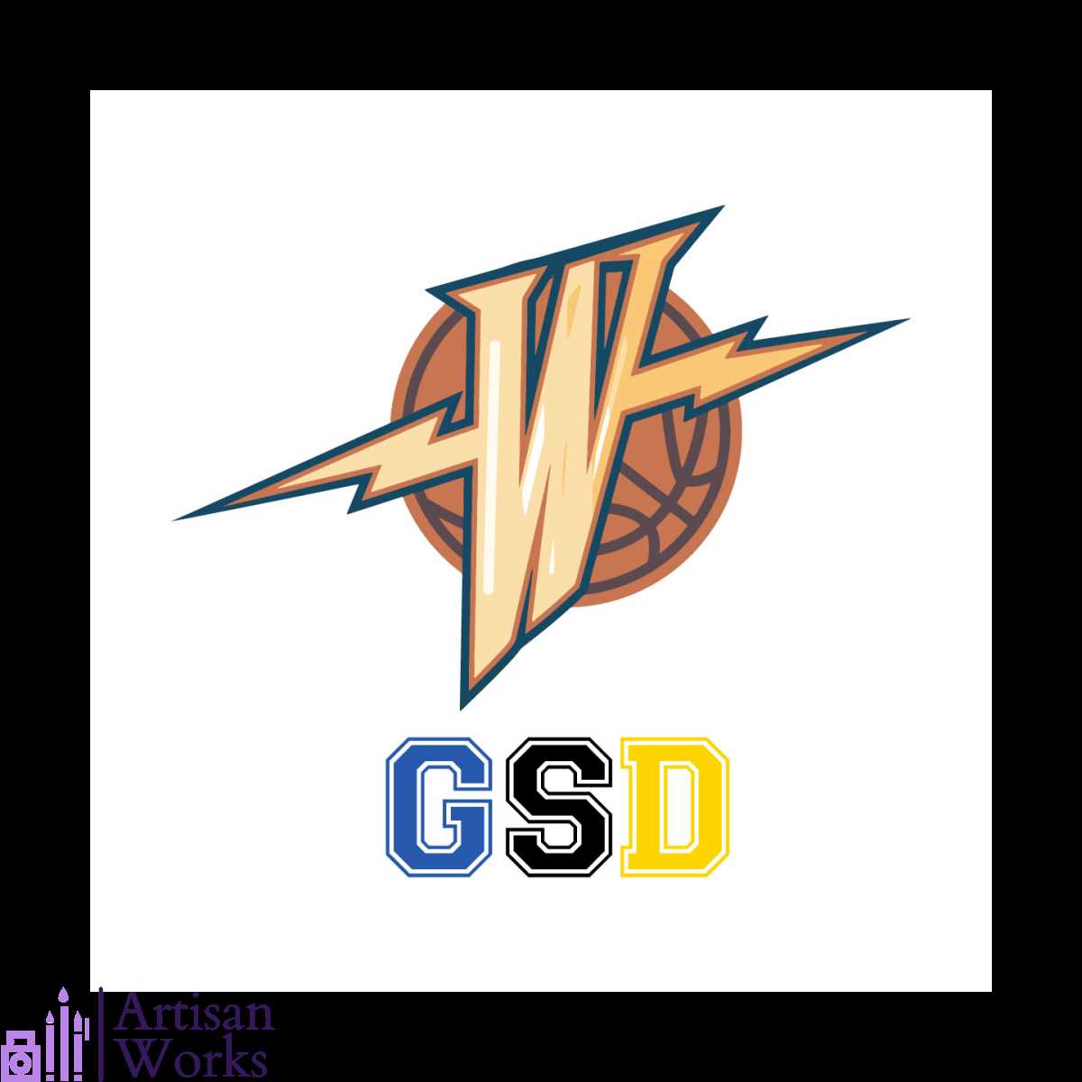GSD Baseball Svg, Sport Svg, GSD Svg, Baseball Svg, Golden S | Inspire ...