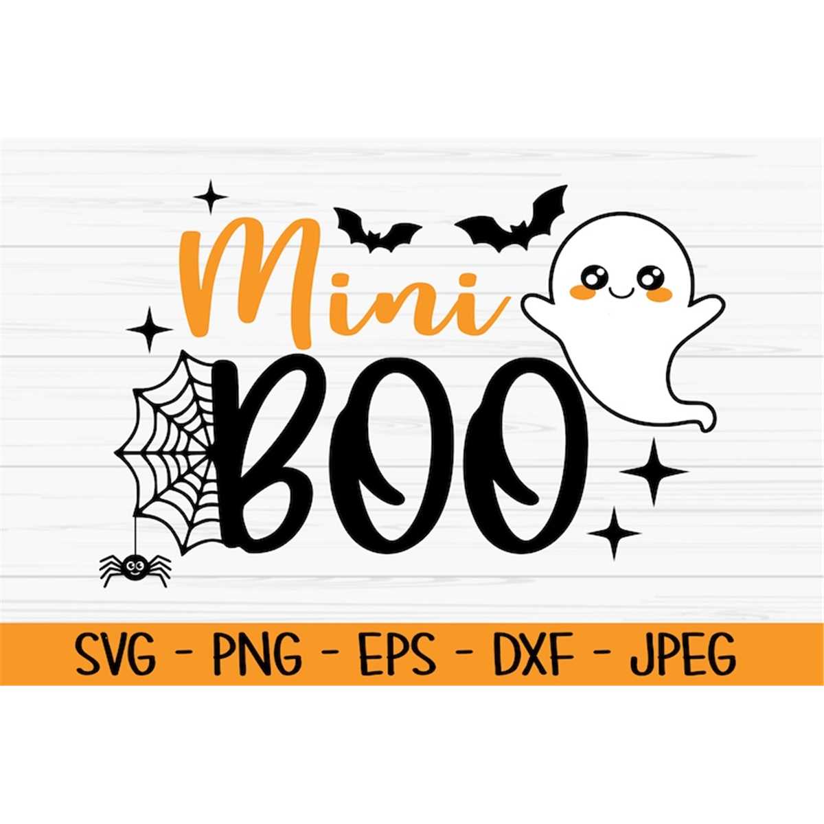 mini boo svg, halloween svg, ghost svg, baby kids svg, Dxf, | Inspire ...