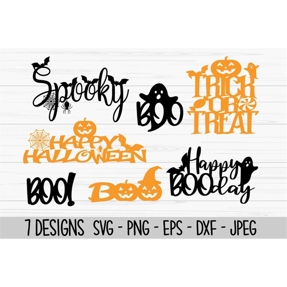 Halloween Cake Topper Svg Halloween Svg Halloween Bundle S Inspire