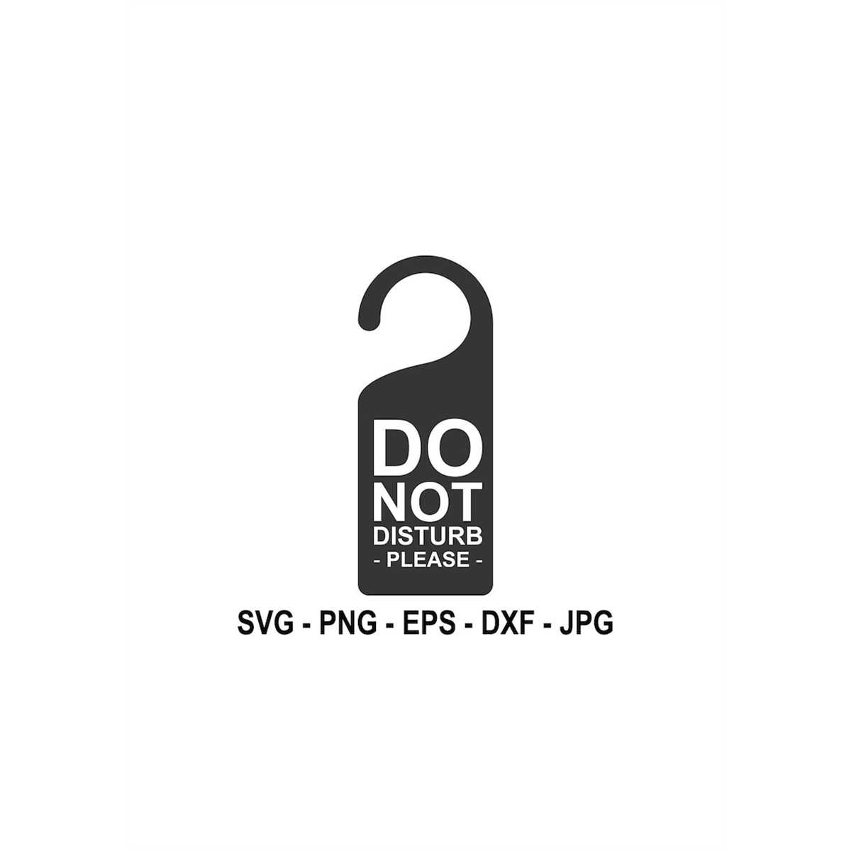 Do Not Disturb svg,Please svg,Instant,Dark silhouette,Instan | Inspire ...