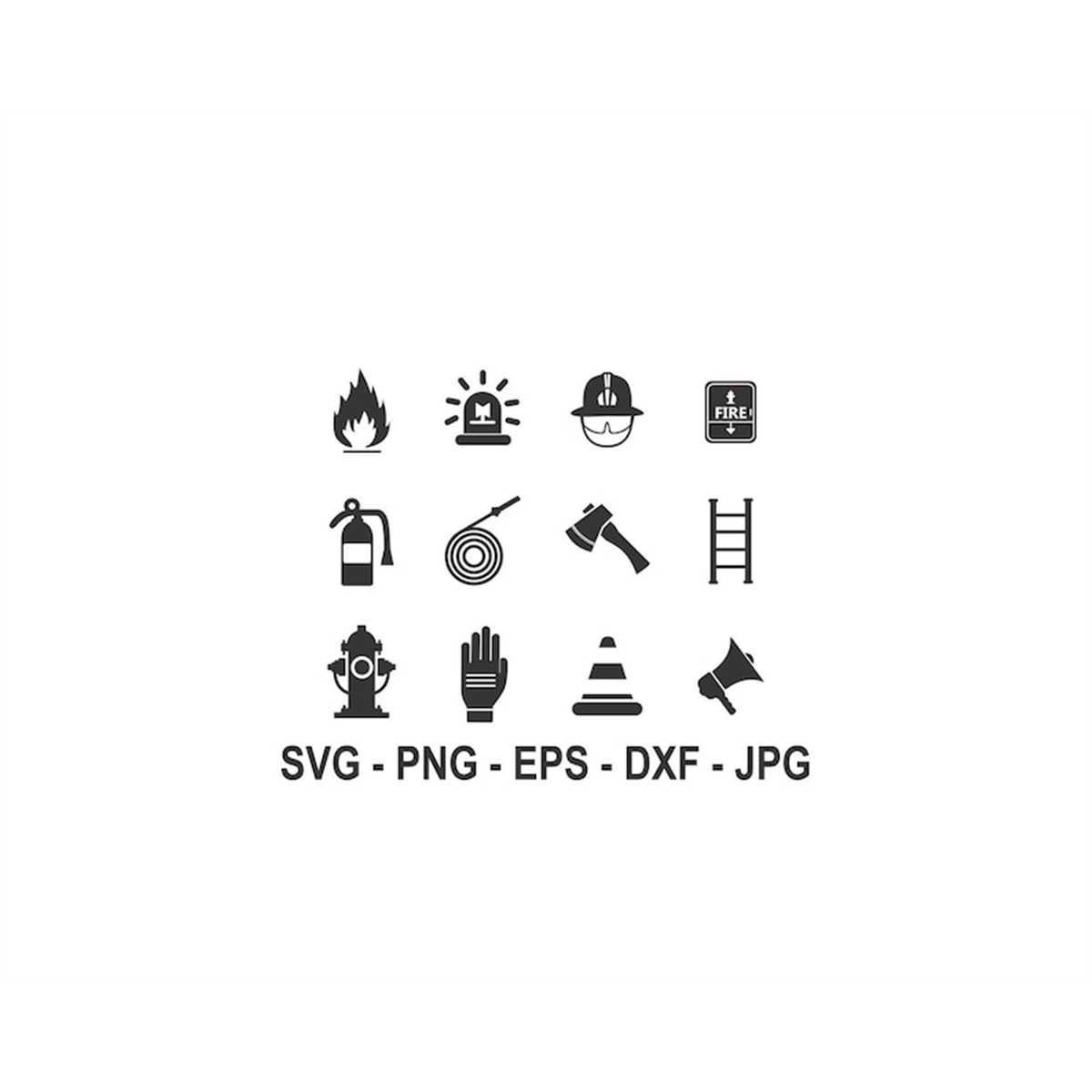 Firefighter svg, Fire Department Svg, Fire Dept svg, Fireman | Inspire ...