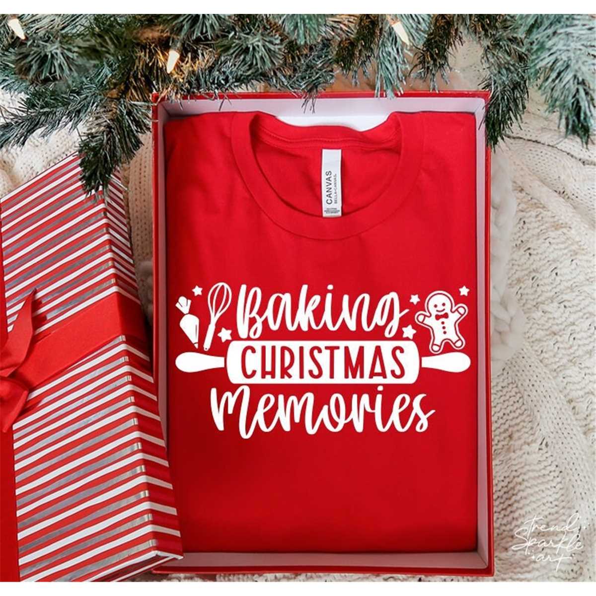 Baking Christmas Memories SVG, PNG, Christmas Baking Svg, Ch - Inspire ...