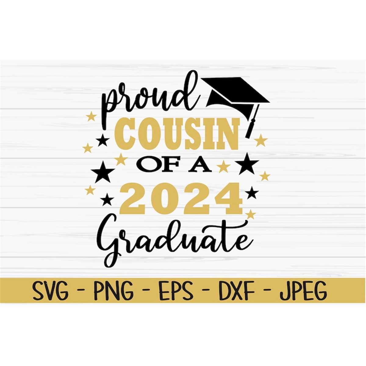 proud cousin of a 2024 graduate svg, graduation svg, Dxf, Pn - Inspire ...