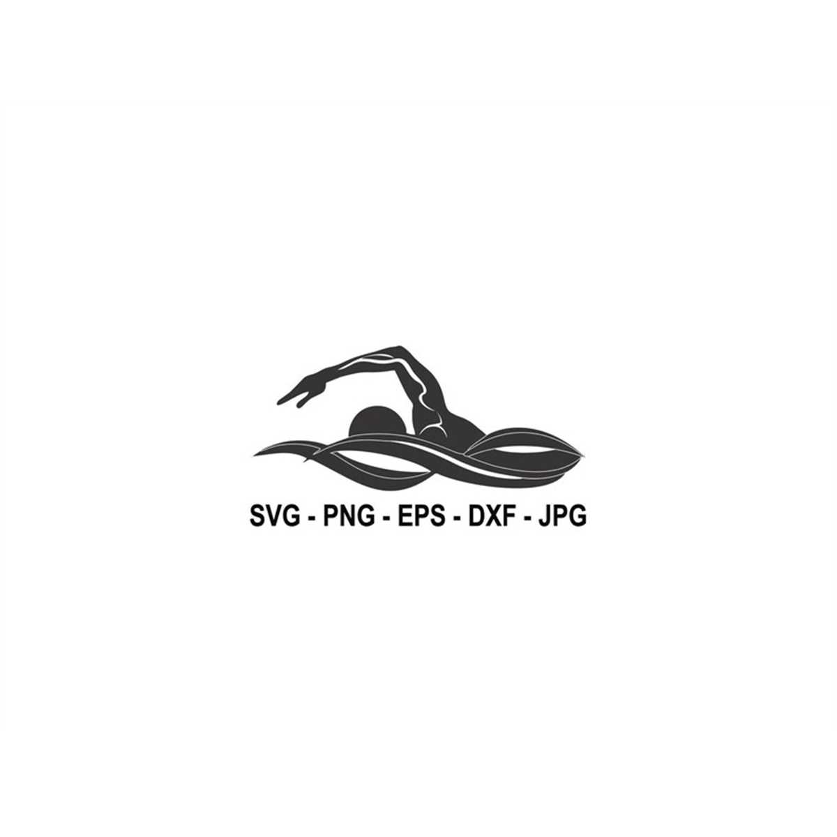 Swimmer svg,Instant Download,SVG, PNG, EPS, dxf, jpg digital | Inspire ...