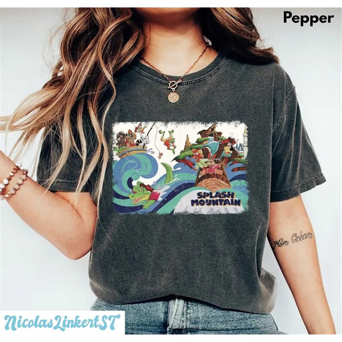 Retro Splash Mountain Comfort colors shirt, One Last Splash | Inspire ...