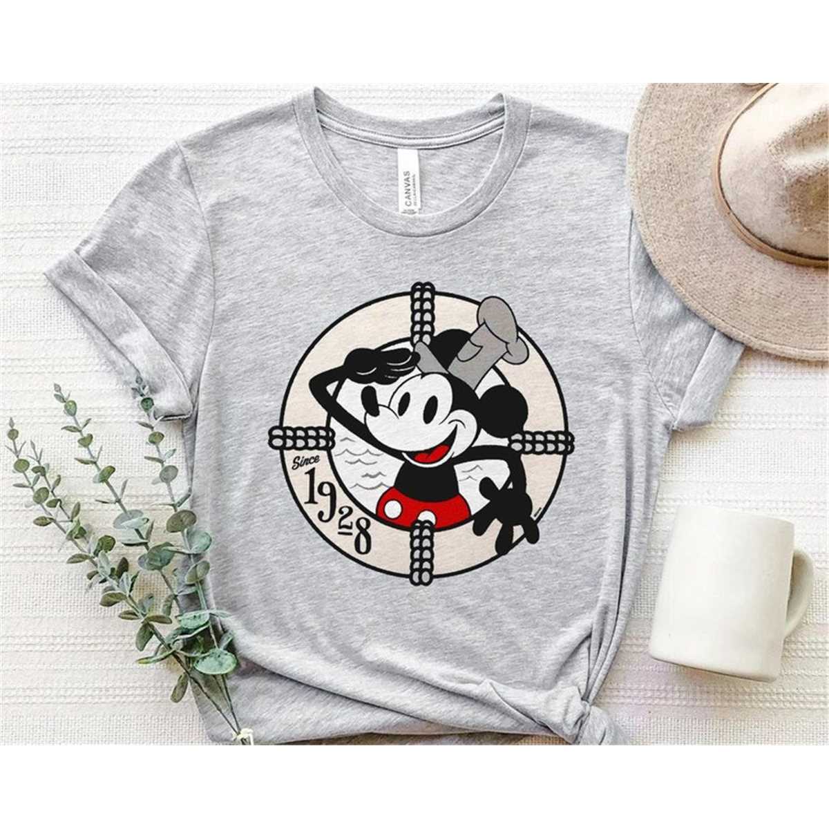Mickey Captain Steamboat Classic 1928 Walt Disney Disneyland | Inspire ...