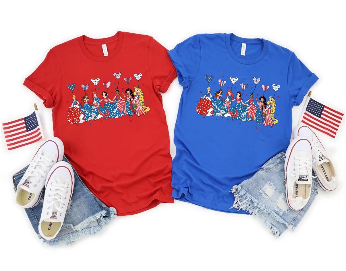 Disney Princess Happy 4th of July shirts, Magic Kingdom shir - Inspire ...