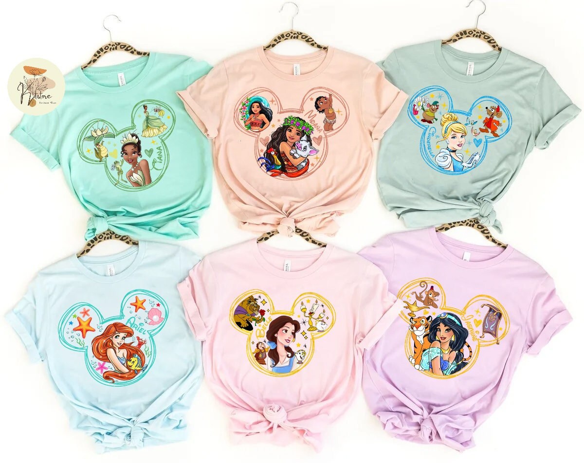 Disney Princess Shirt, Disney Princess Birthday Shirt, Cinde - Inspire ...