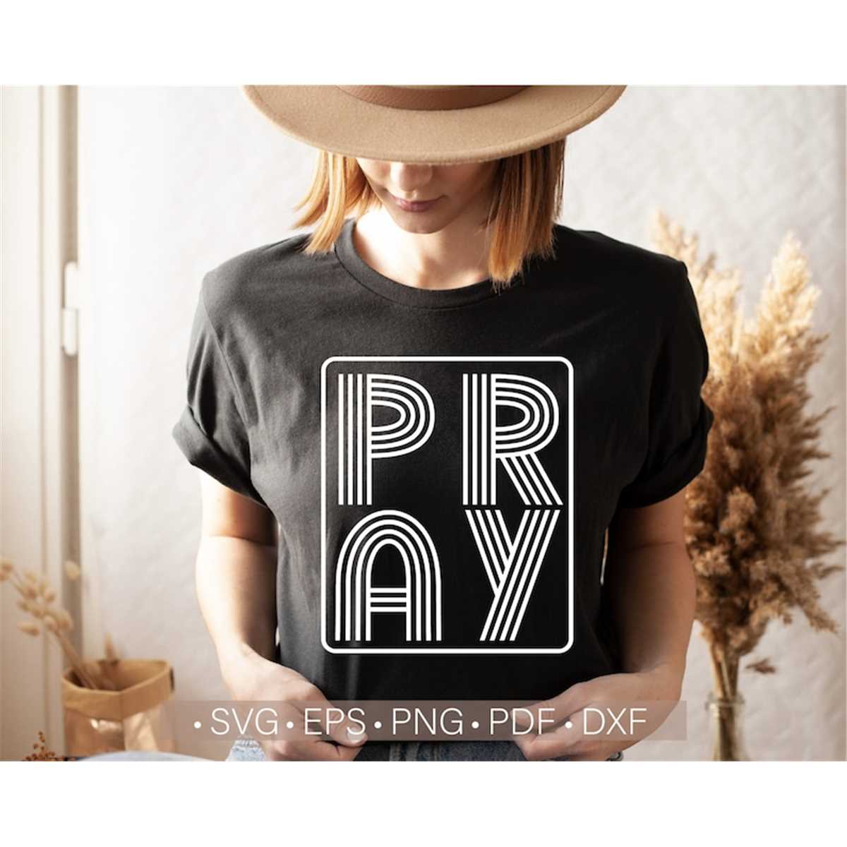 Pray Svg, Jesus Svg, Christian Svg Shirt Design for Cricut, | Inspire ...