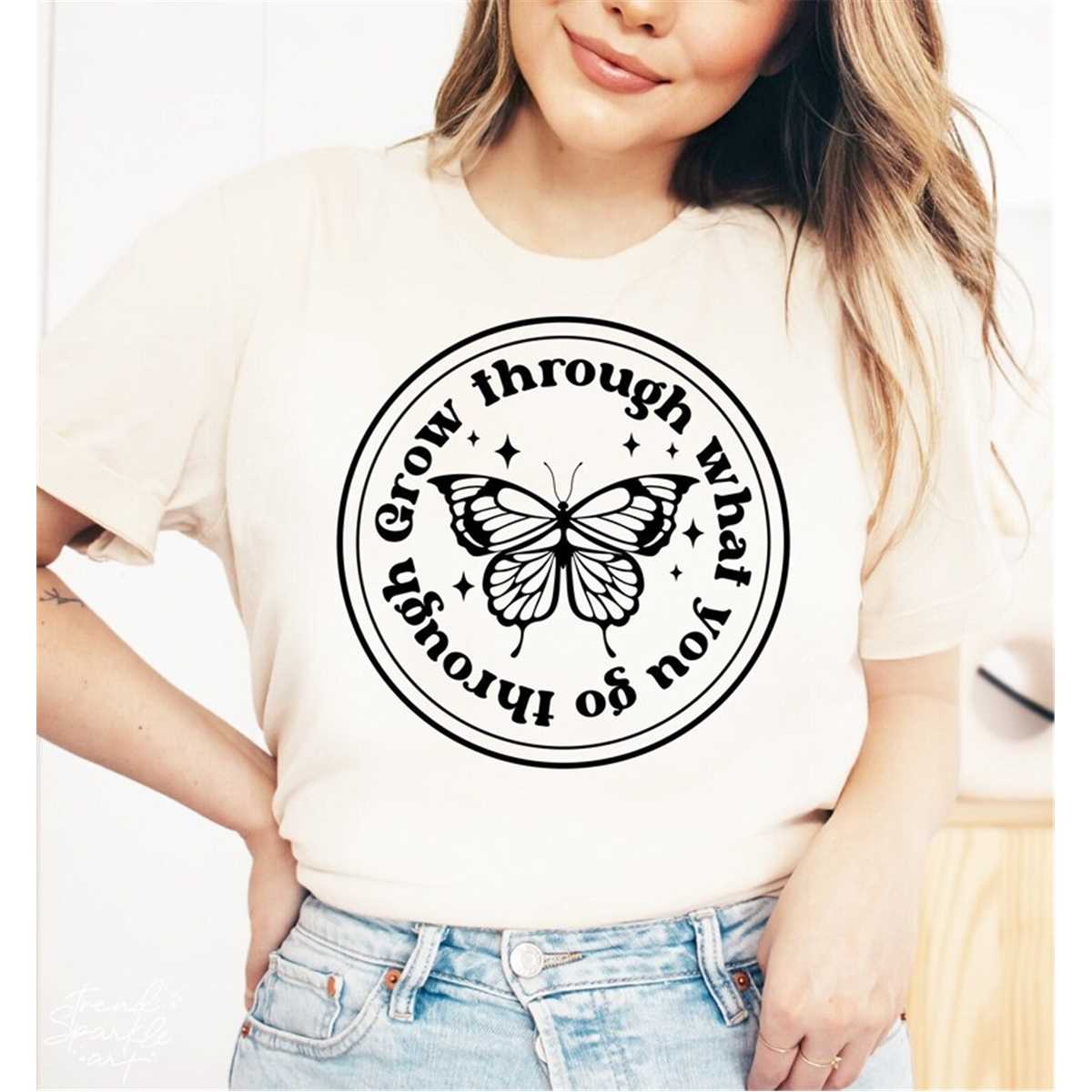 Grow Through What You Go Through SVG, PNG, Inspirational Svg | Inspire ...