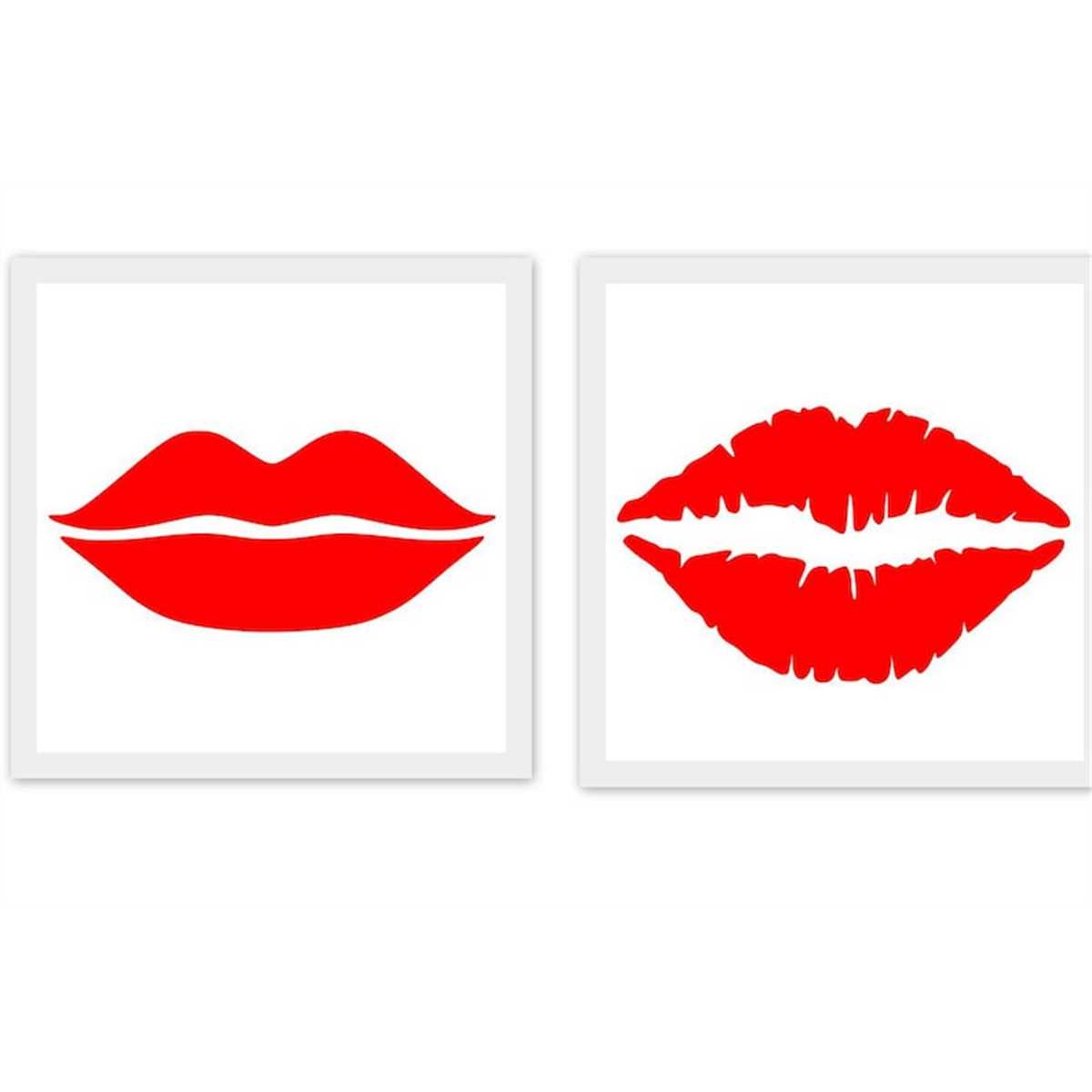 Full Lips - SVG PDF PNG Jpg Dxf Eps - Welcome Silhouette | Inspire Uplift