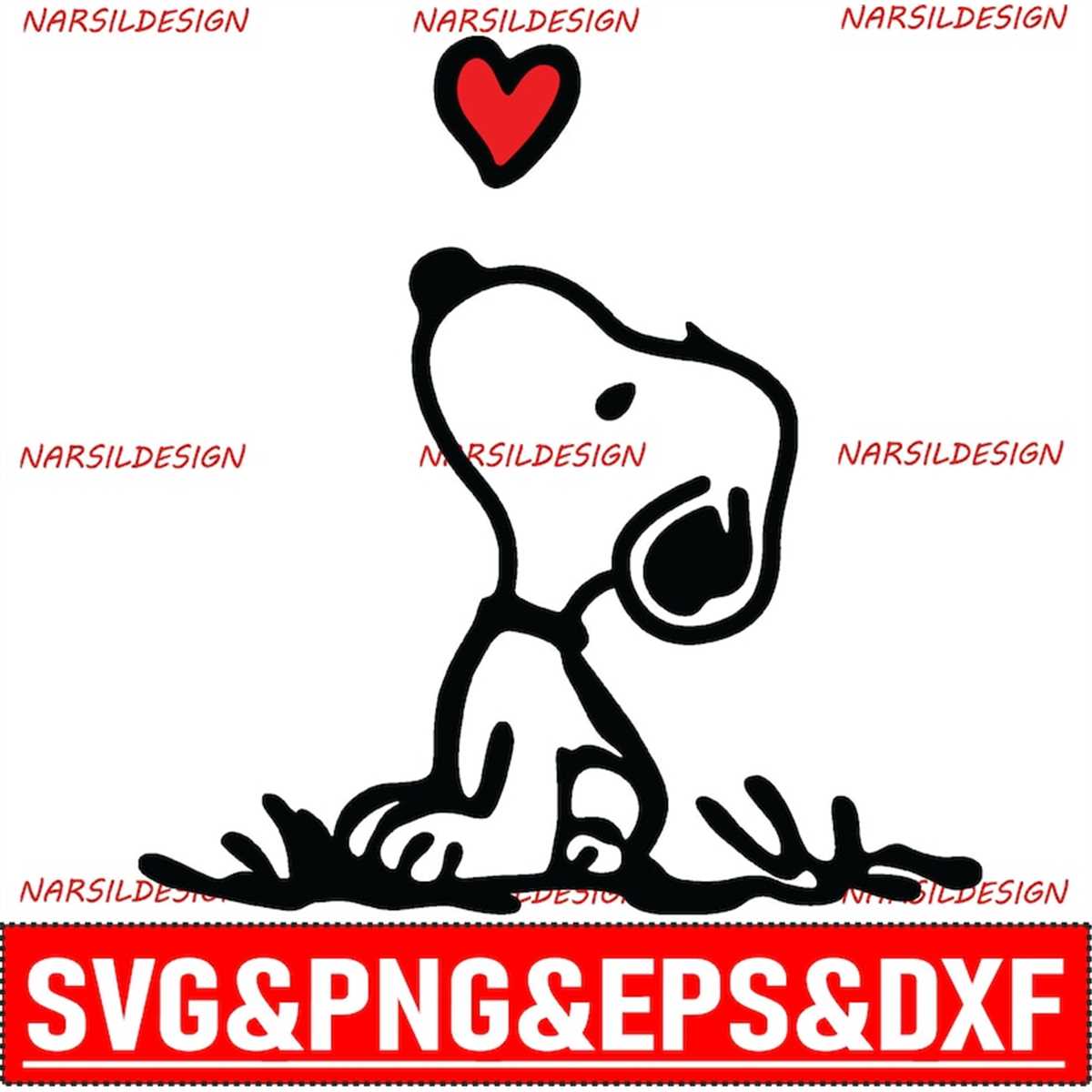 Cartoon, Snoopy, Peanuts, SVG file, EPS file, png file, DXF, | Inspire ...