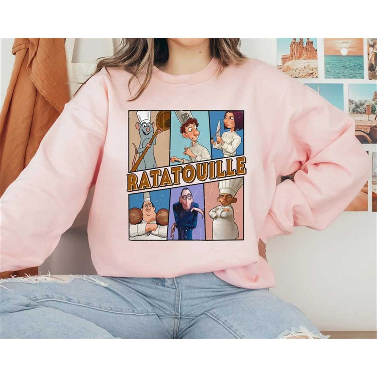 Ratatouille Vintage Retro Remi Mouse T-shirt Disney Summer T - Inspire ...