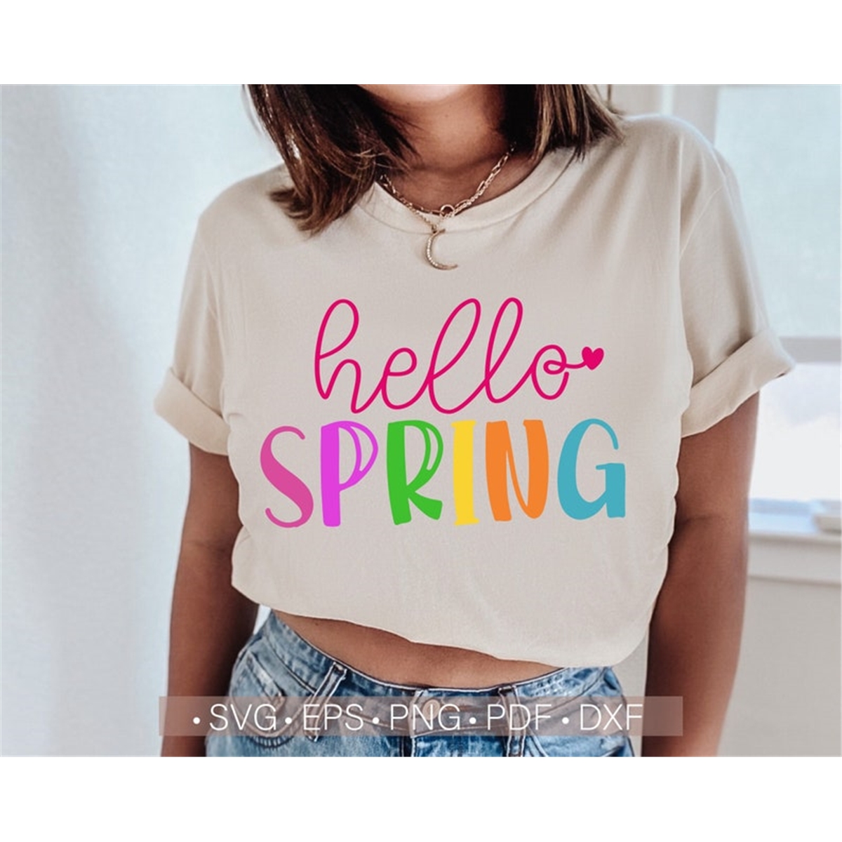 Hello Spring Svg, Spring Svg, Spring Shirt Svg, Easter Svg C | Inspire ...