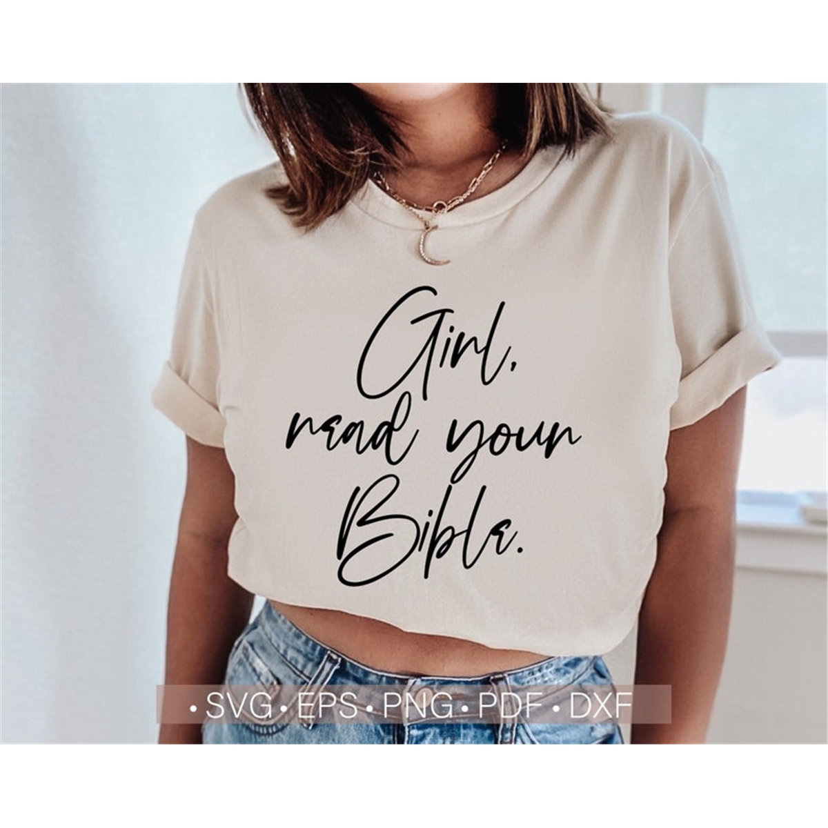 Girl Read Your Bible Svg, Funny Christian Svg, Christian Svg | Inspire ...