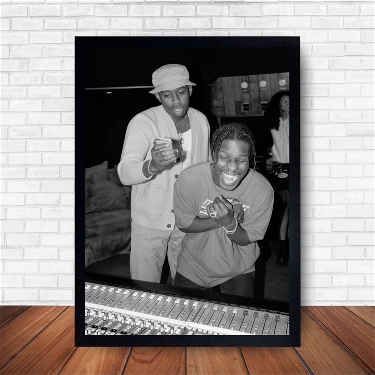 Asap Rocky And Tyler The Creator Music Poster Canvas Wall Ar | Inspire ...