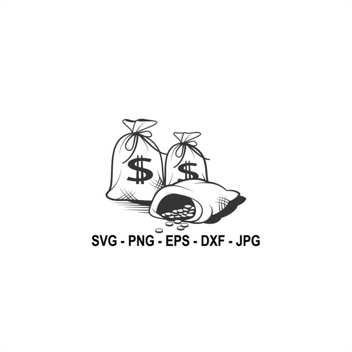 Money svg,Coins svg,Instant Download,SVG, PNG, EPS, dxf, jpg | Inspire ...