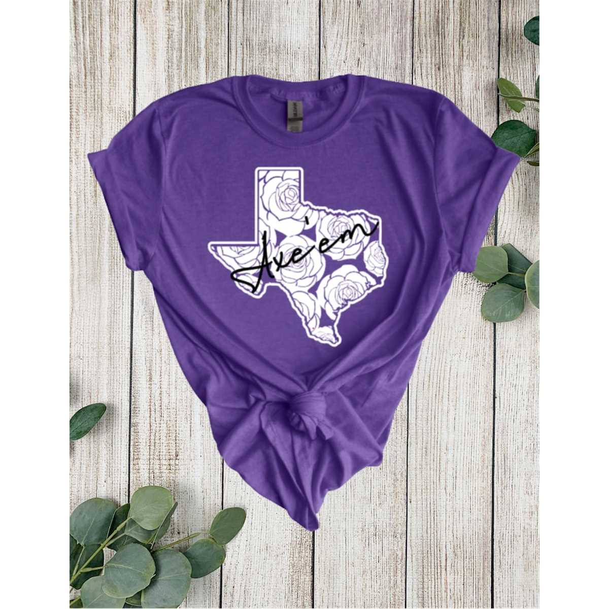 Stephen F. Austin shirt, SFA spirit shirt, Texas Rose design | Inspire ...