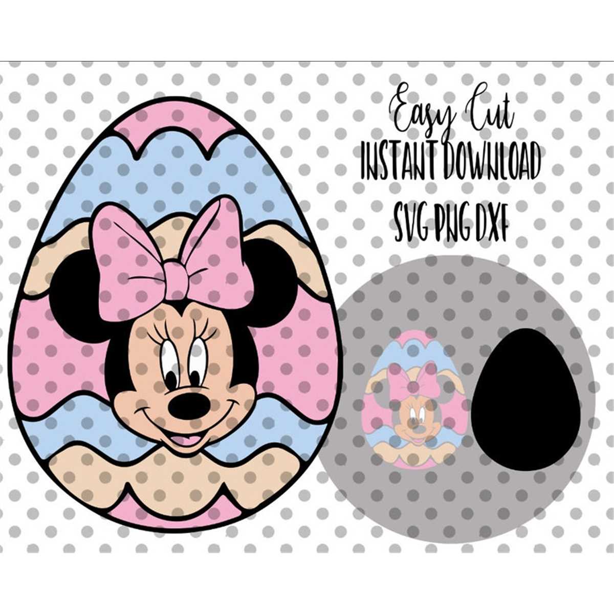 Easter egg SVG PNG DXF Cutting Files, Easter svg, Bunny svg, | Inspire ...