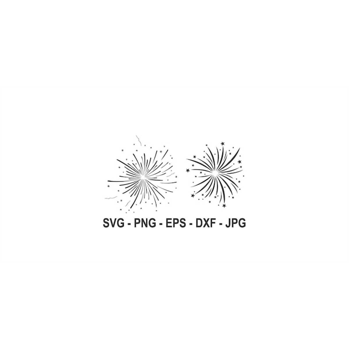 Fireworks svg,Instant Download,SVG, PNG, EPS, dxf, jpg digit - Inspire ...