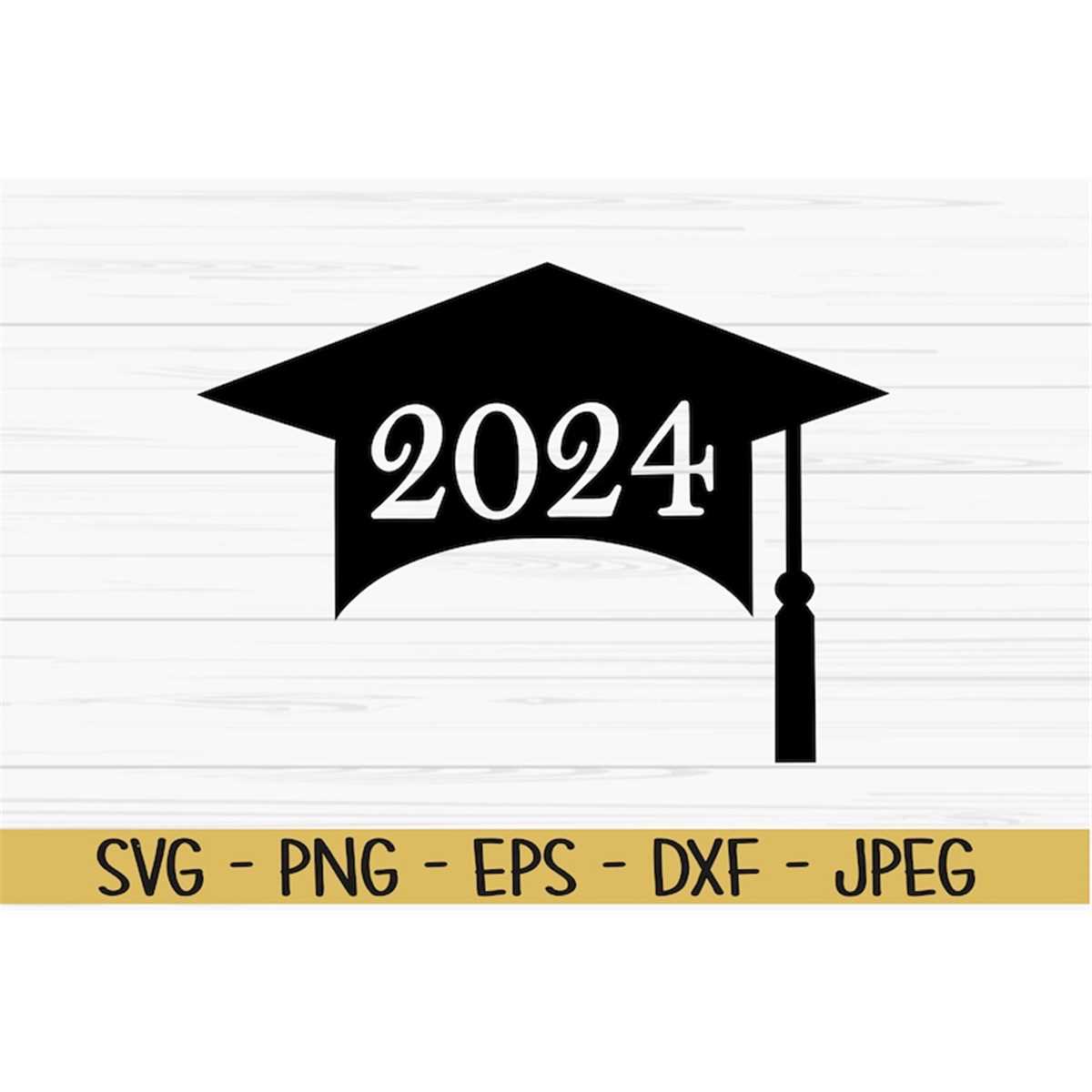 graduation cap 2024 svg, graduation svg, graduate svg, Dxf, | Inspire ...