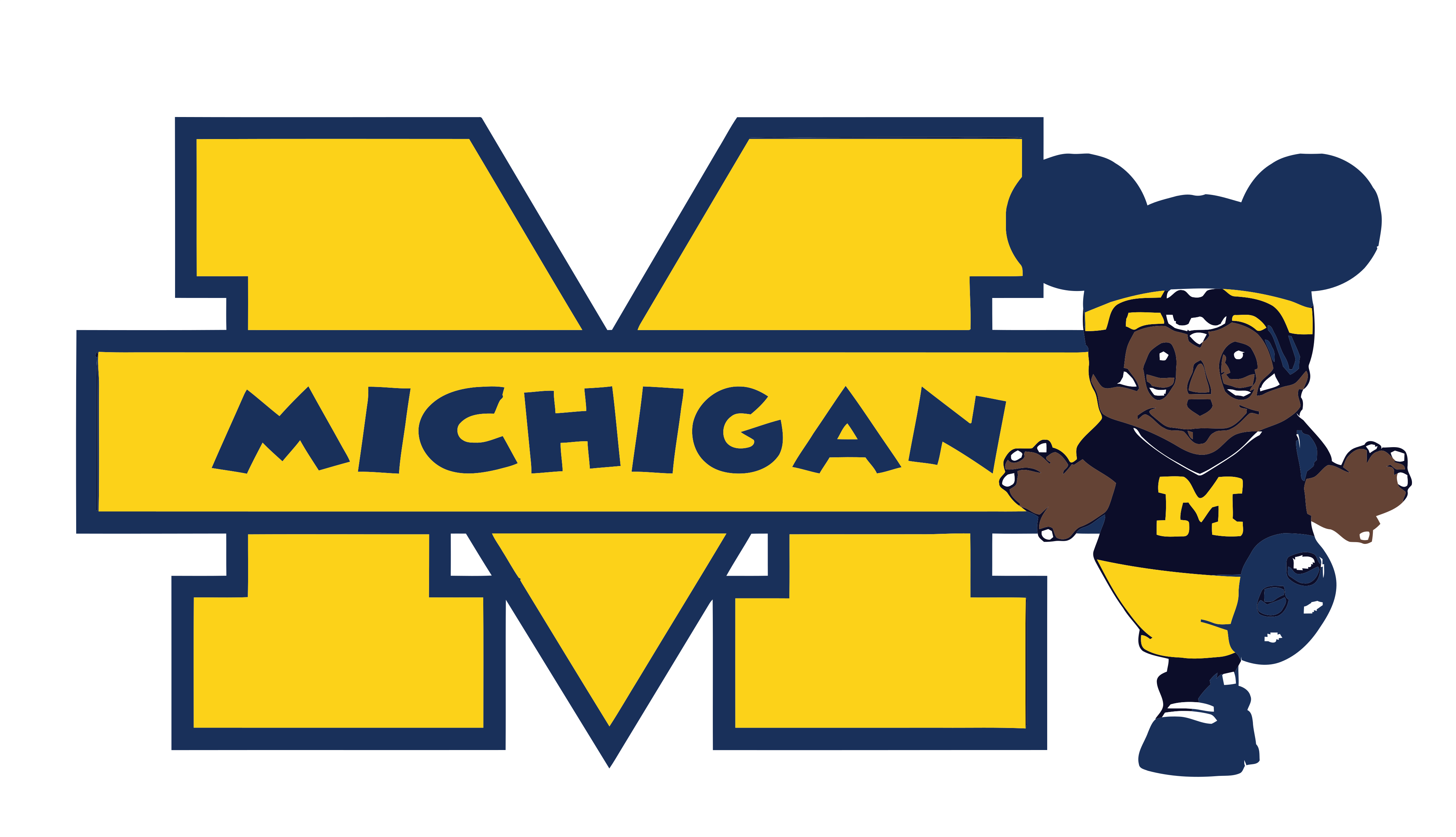 Logo Michigan Wolverines Svg, NCAA Logo Svg, Sport Svg, Png | Inspire ...