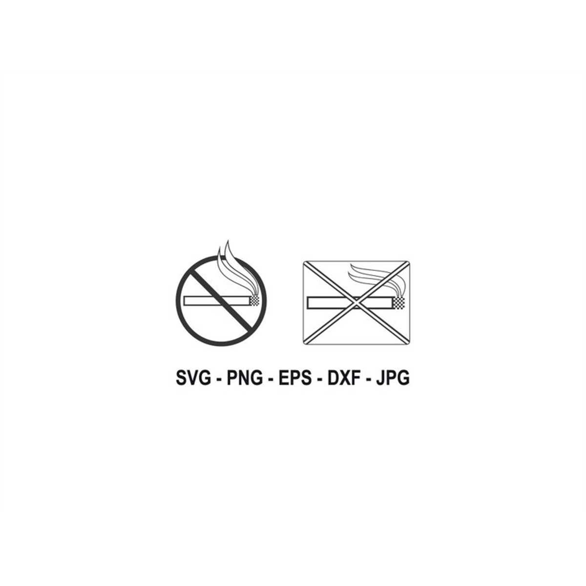 No Smoking svg,No Smoking Symbol svg,No Smoking Sign,Instant | Inspire ...