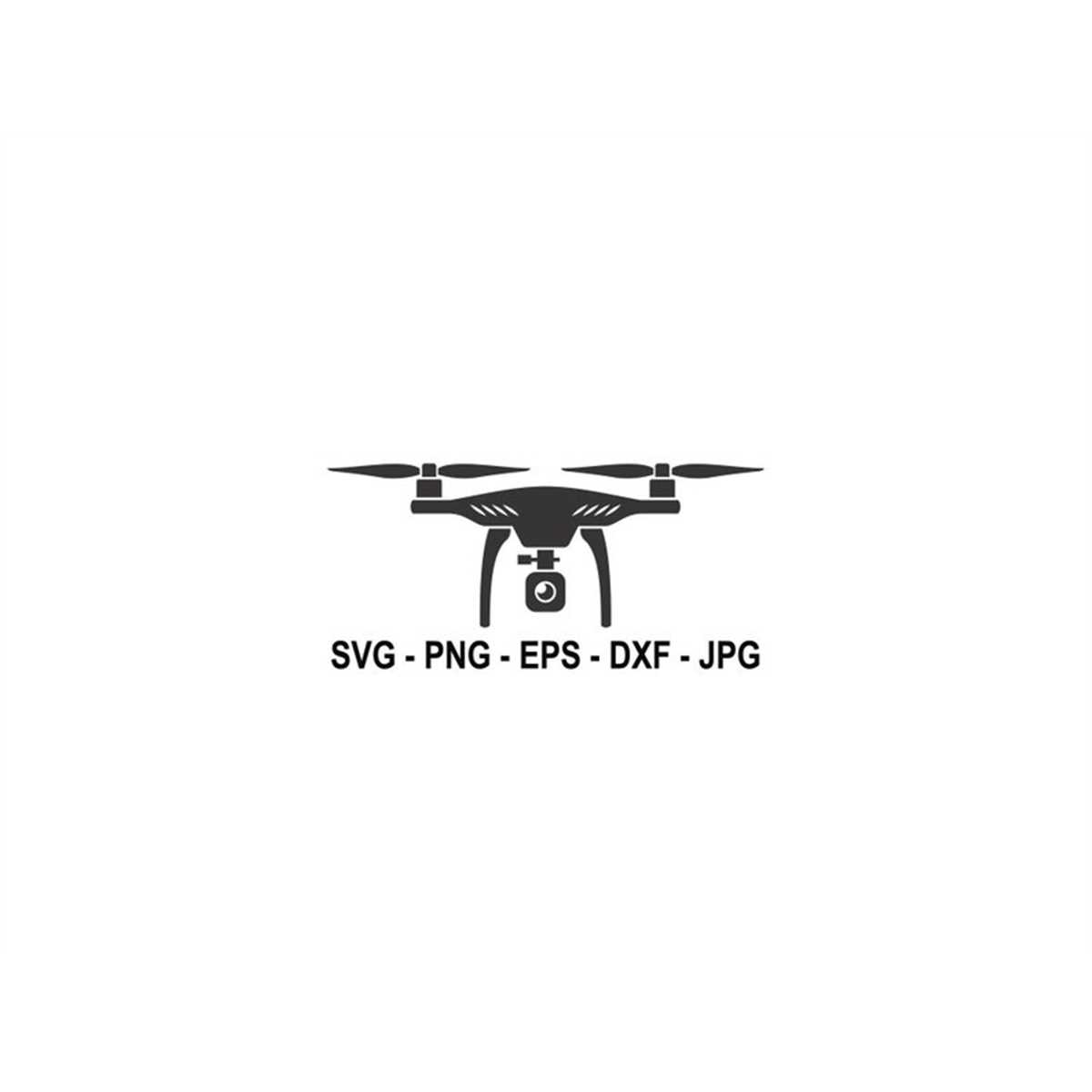 Drone Svg Quadcopter Svg Quad Svg Instant Dark Silhouette In Inspire