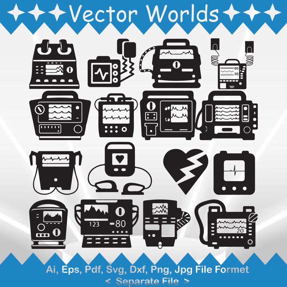 Defibrillator Machine svg, Defibrillator Machines svg, Defib - Inspire ...