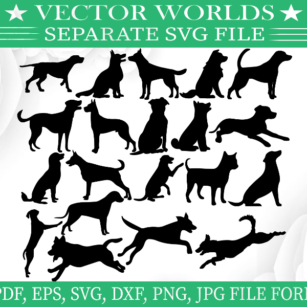 Dog svg, Dogs svg, Animal, Animals, SVG, ai, pdf, eps, svg, | Inspire ...