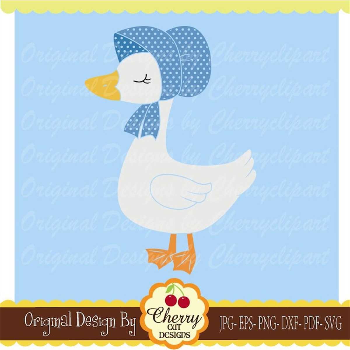 SVG,Dxf, Goose Mother Goose svg, Farm animal SVG Silhouette - Inspire ...