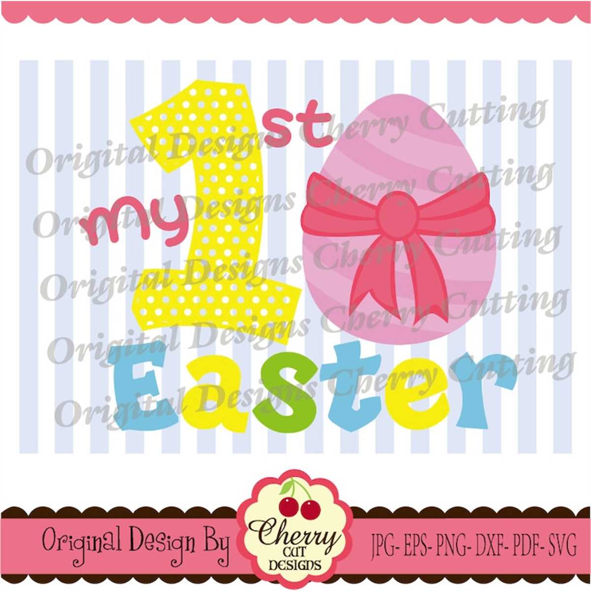 My 1st Easter with Egg, My first Easter, Easter Number 1 Sil | Inspire ...