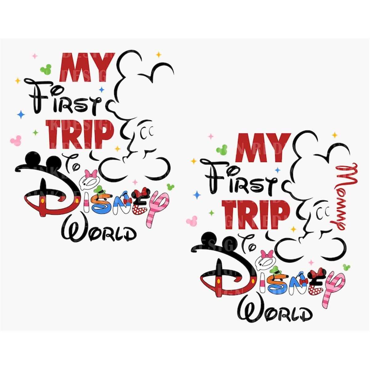 My First Trip 2023 Svg, World Trip 2023 Svg, Magical Kingdom | Inspire ...