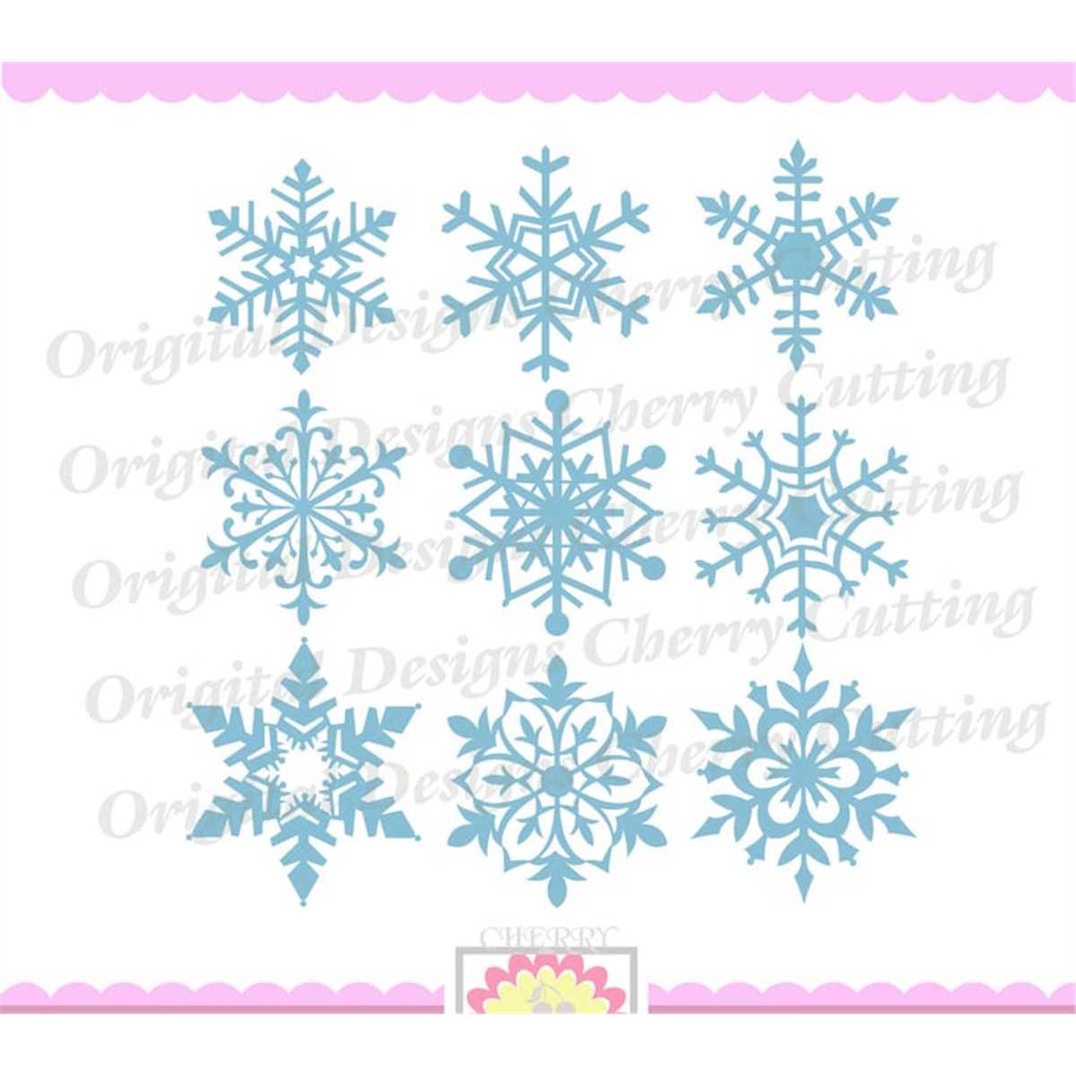Snowflakes SVG eps jpg png, 6 Snowflakes svg, Snowflakes Sil | Inspire ...
