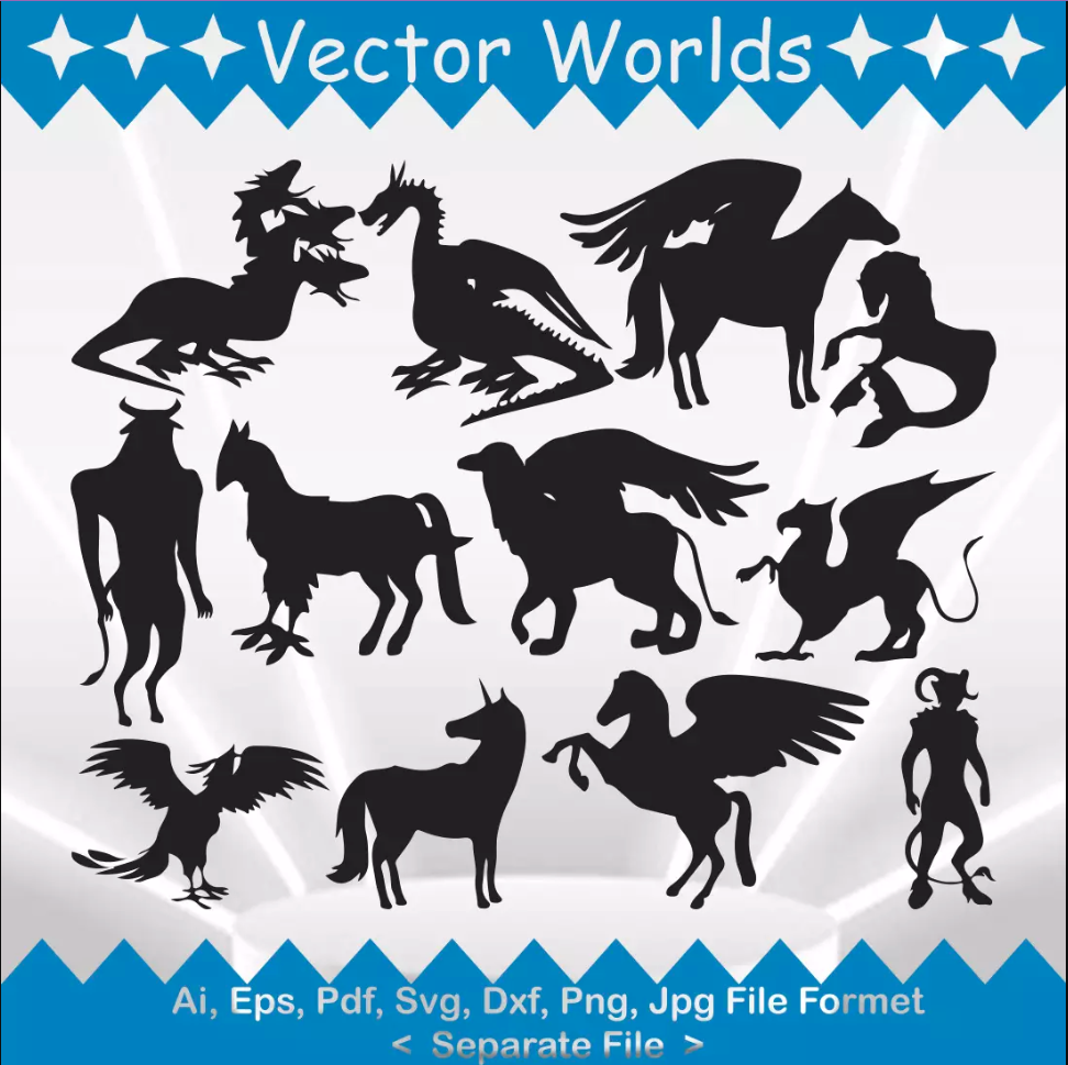 Dragon Creature Mythology svg, Dragon SVG, Creature, Mytholo | Inspire ...
